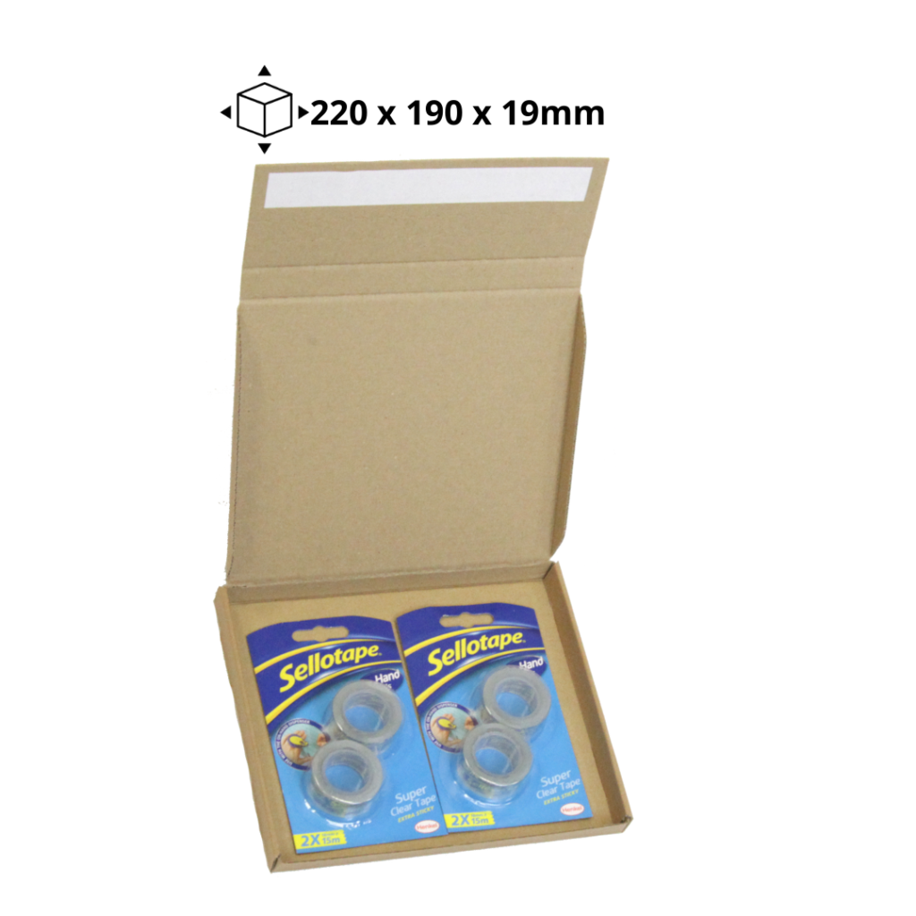 Peel & Seal Postal Boxes - 100% Recyclable Postal Packaging