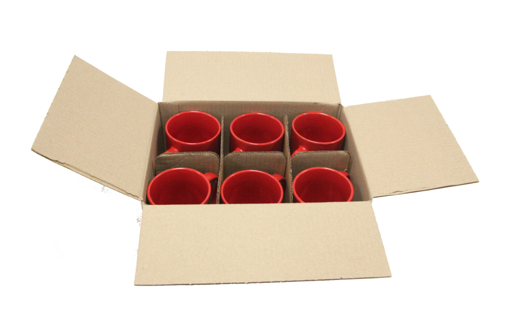 6 Mug Cardboard Boxes