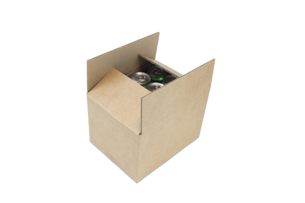12 250ml Double Wall Slim Can Boxes | 12 Can Shipping Boxes